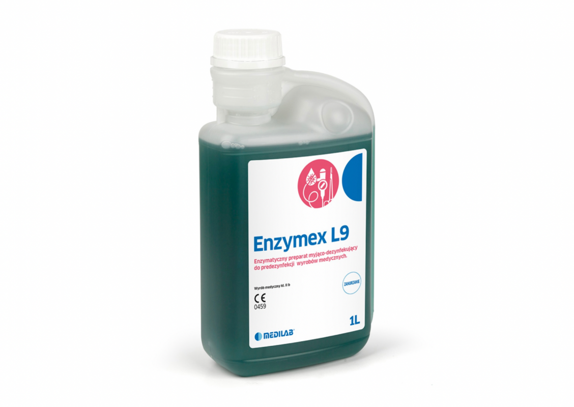 Enzymex L9 trójenzymatyczny preparat do manualnego mycia i dezynfekcji ...